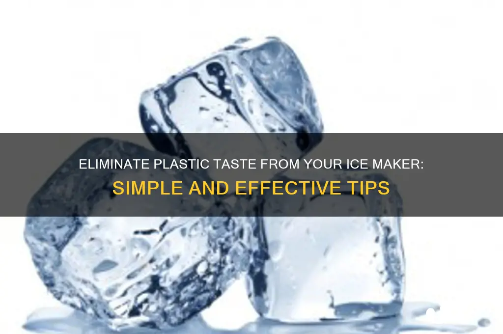 Eliminate Plastic Taste From Your Ice Maker: Simple And Effective Tips ...