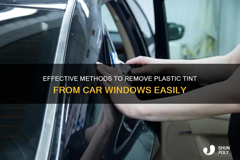 Effective Methods To Remove Plastic Tint From Car Windows Easily | ShunPoly