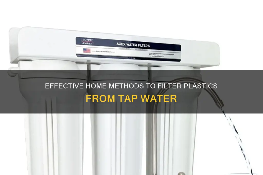 Effective Home Methods To Filter Plastics From Tap Water | ShunPoly
