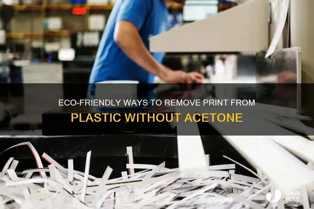 Eco-Friendly Ways To Remove Print From Plastic Without Acetone | ShunPoly