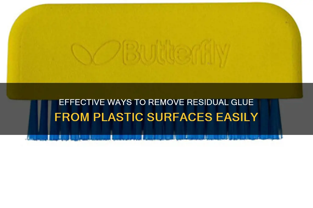Effective Ways To Remove Residual Glue From Plastic Surfaces Easily ...
