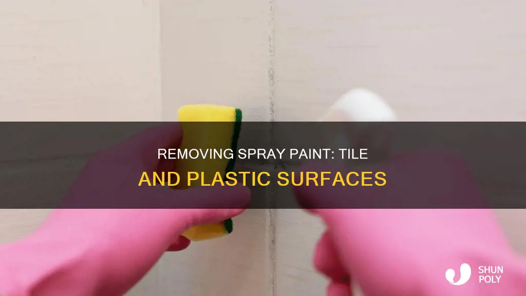 Removing Spray Paint: Tile And Plastic Surfaces | ShunPoly