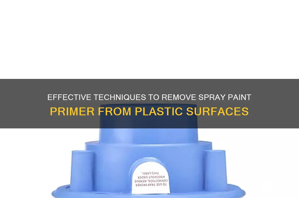 Effective Techniques To Remove Spray Paint Primer From Plastic Surfaces ...