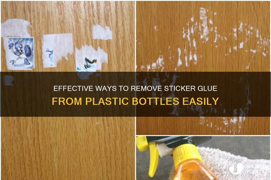 Effective Ways To Remove Sticker Glue From Plastic Bottles Easily ...