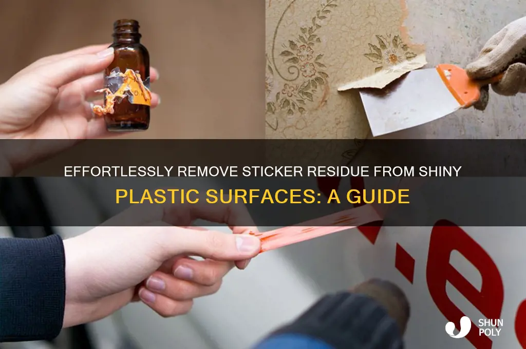 Effortlessly Remove Sticker Residue From Shiny Plastic Surfaces: A ...