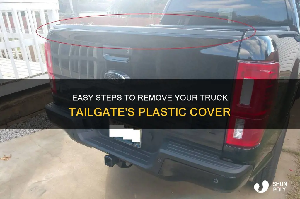 Easy Steps To Remove Your Truck Tailgate's Plastic Cover | ShunPoly