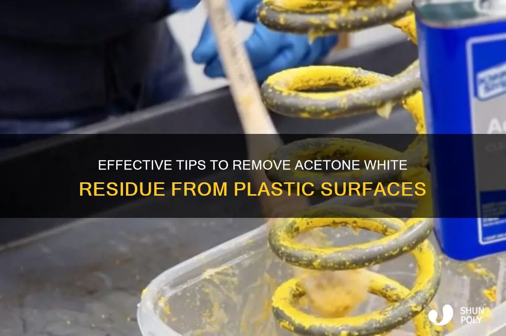 Effective Tips To Remove Acetone White Residue From Plastic Surfaces ...