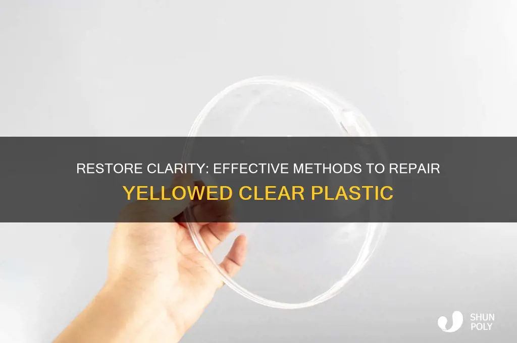 Restore Clarity: Effective Methods To Repair Yellowed Clear Plastic ...