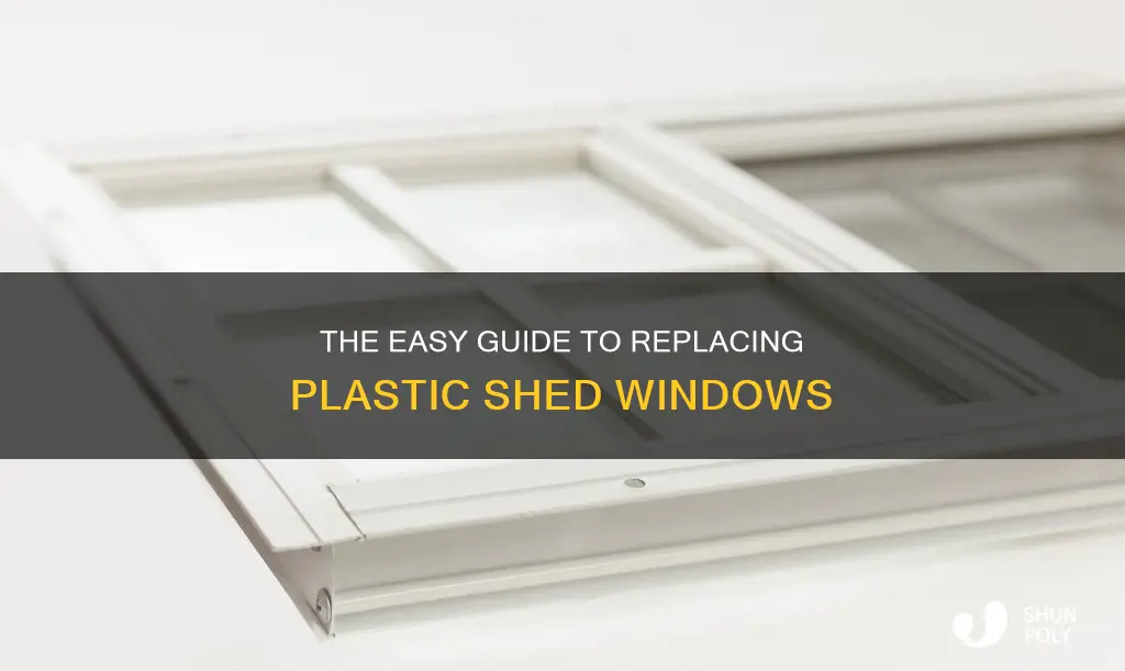 The Easy Guide To Replacing Plastic Shed Windows | ShunPoly