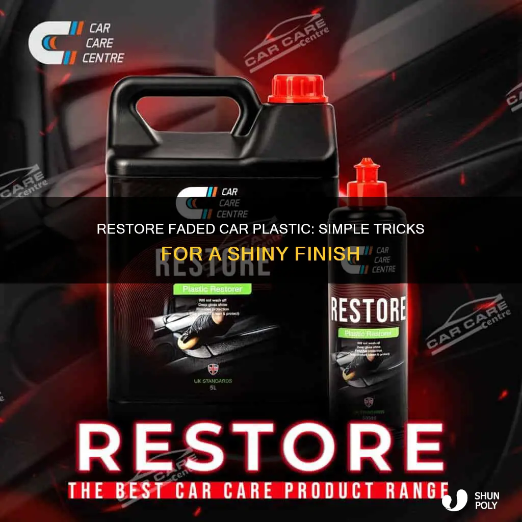 Restore Faded Car Plastic: Simple Tricks For A Shiny Finish | ShunPoly