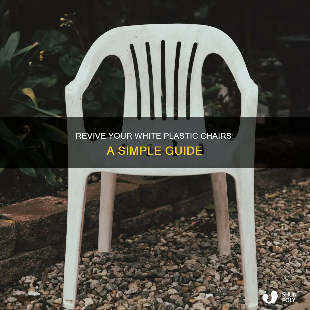 Revive Your White Plastic Chairs: A Simple Guide | ShunPoly