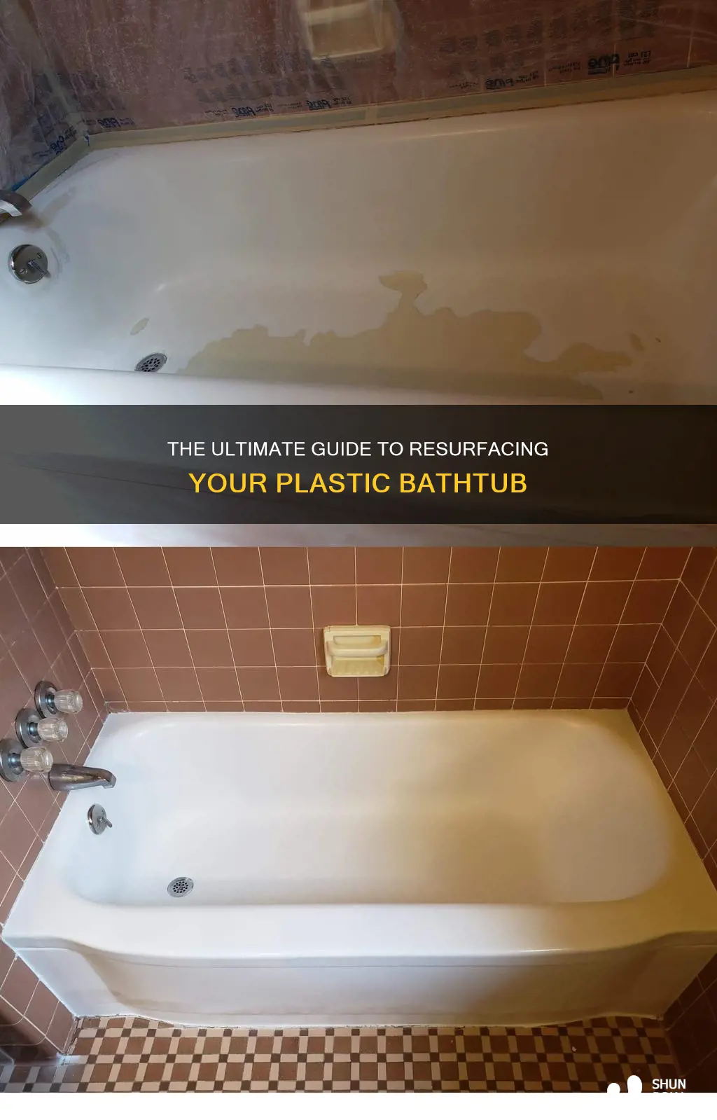 The Ultimate Guide To Resurfacing Your Plastic Bathtub | ShunPoly
