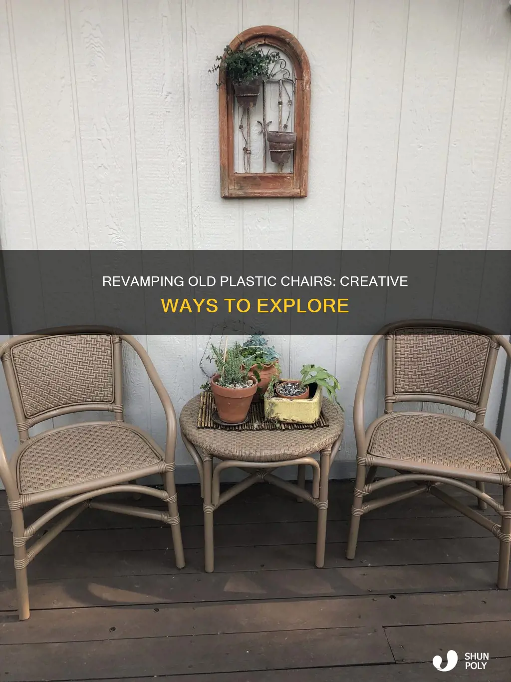 Revamping Old Plastic Chairs: Creative Ways To Explore | ShunPoly