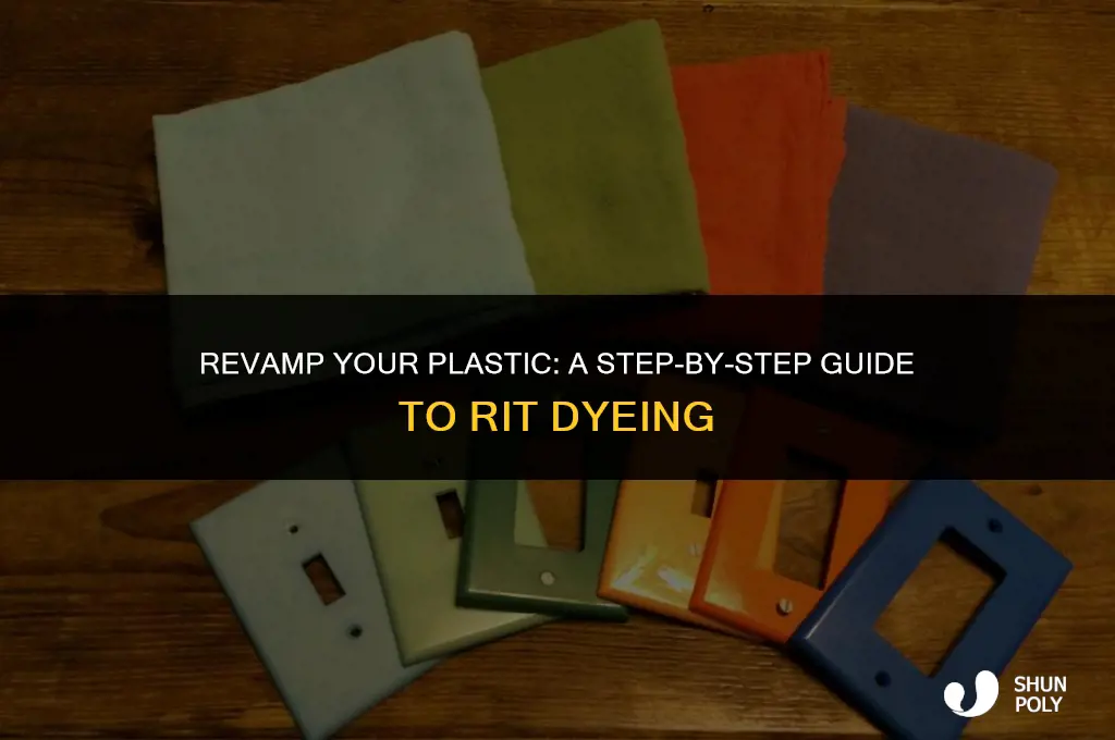 Revamp Your Plastic: A Step-By-Step Guide To Rit Dyeing | ShunPoly