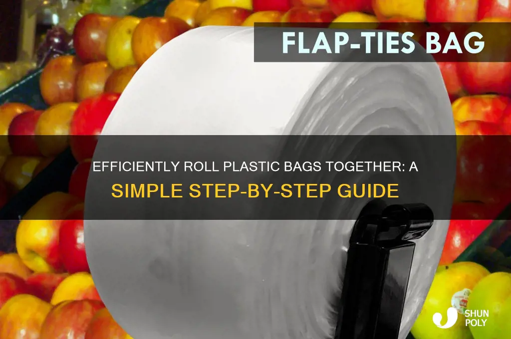 Efficiently Roll Plastic Bags Together: A Simple Step-By-Step Guide ...