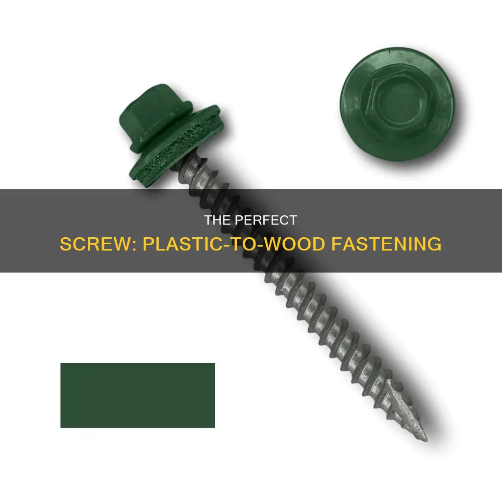 The Perfect Screw: Plastic-To-Wood Fastening | ShunPoly