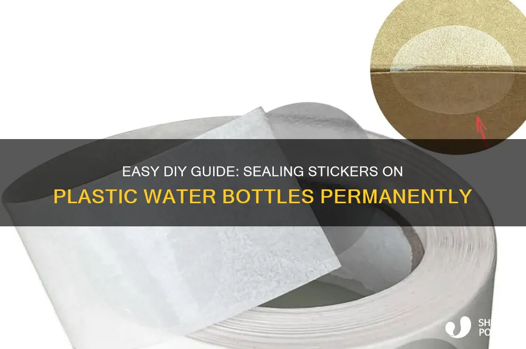 Easy Diy Guide: Sealing Stickers On Plastic Water Bottles Permanently ...