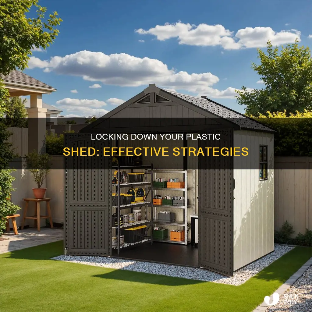 Locking Down Your Plastic Shed: Effective Strategies | ShunPoly