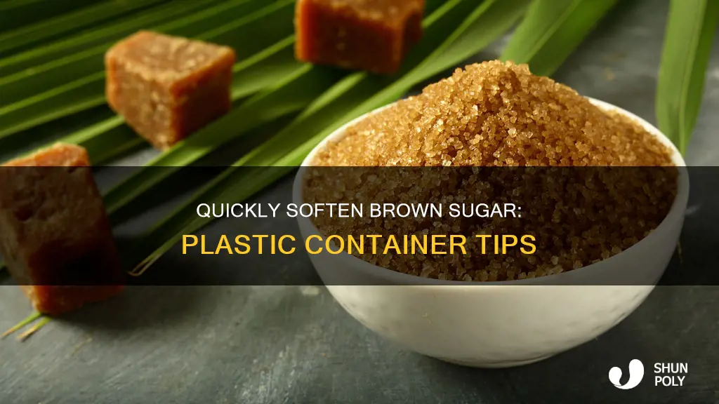 Quickly Soften Brown Sugar: Plastic Container Tips | ShunPoly