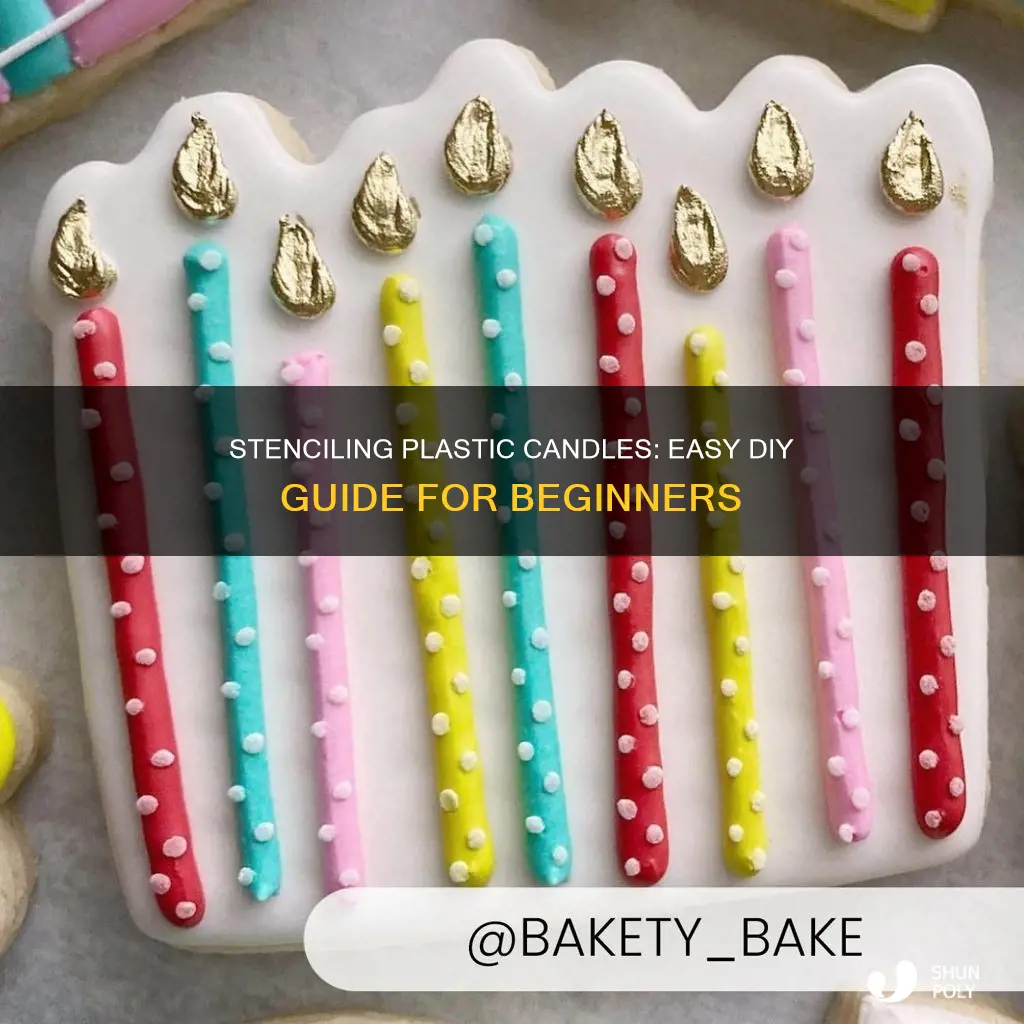 Stenciling Plastic Candles: Easy Diy Guide For Beginners | ShunPoly