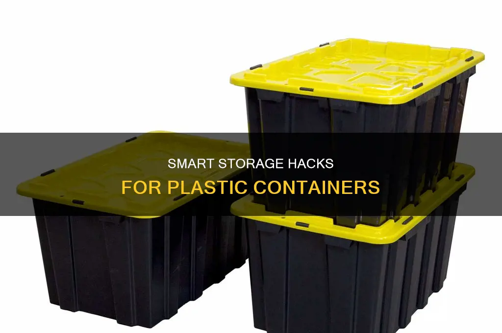Smart Storage Hacks For Plastic Containers | ShunPoly