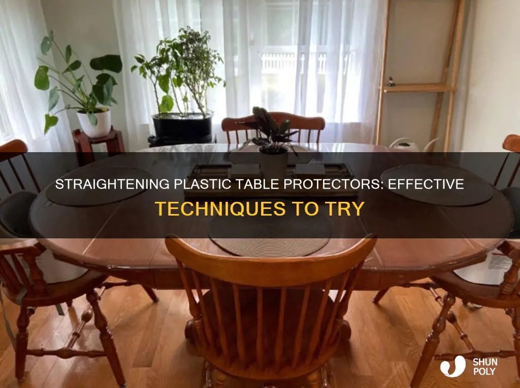 Straightening Plastic Table Protectors: Effective Techniques To Try ...