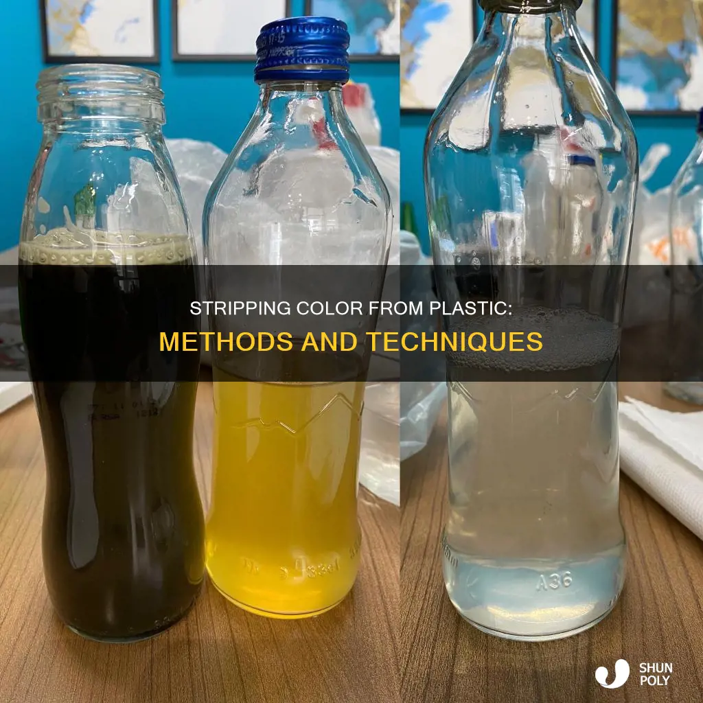 Stripping Color From Plastic: Methods And Techniques | ShunPoly
