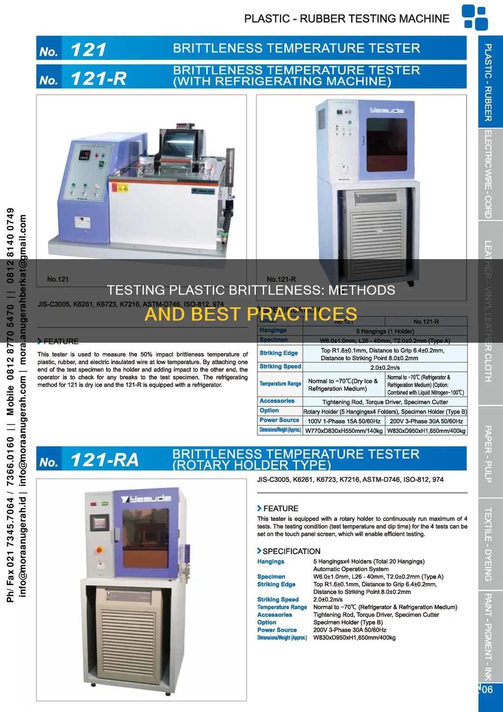 Testing Plastic Brittleness: Methods And Best Practices | ShunPoly