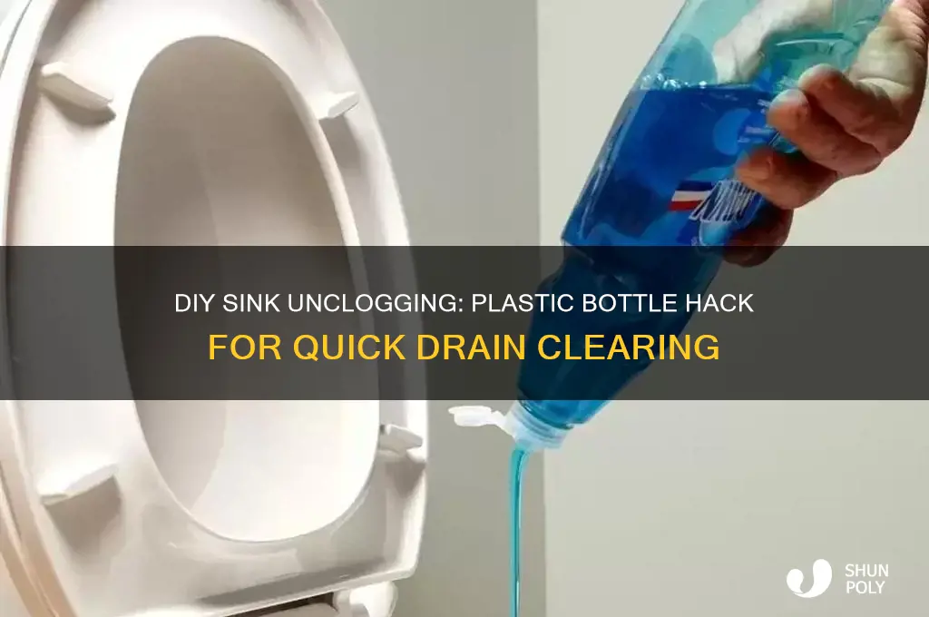 Diy Sink Unclogging: Plastic Bottle Hack For Quick Drain Clearing ...