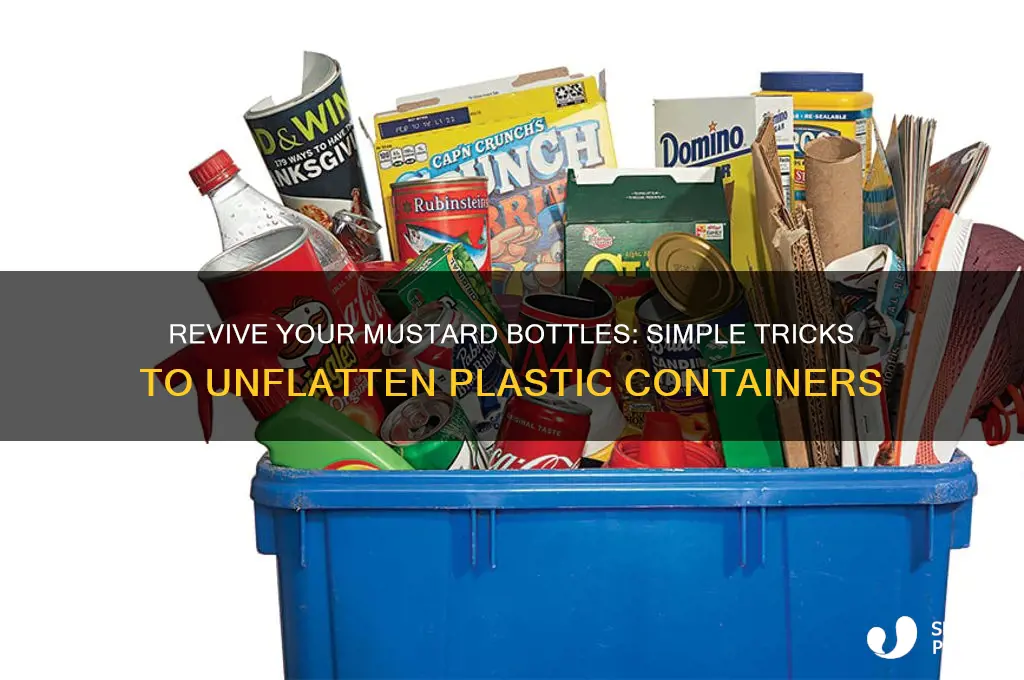Revive Your Mustard Bottles: Simple Tricks To Unflatten Plastic ...
