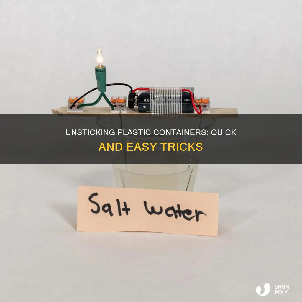Unsticking Plastic Containers: Quick And Easy Tricks | ShunPoly