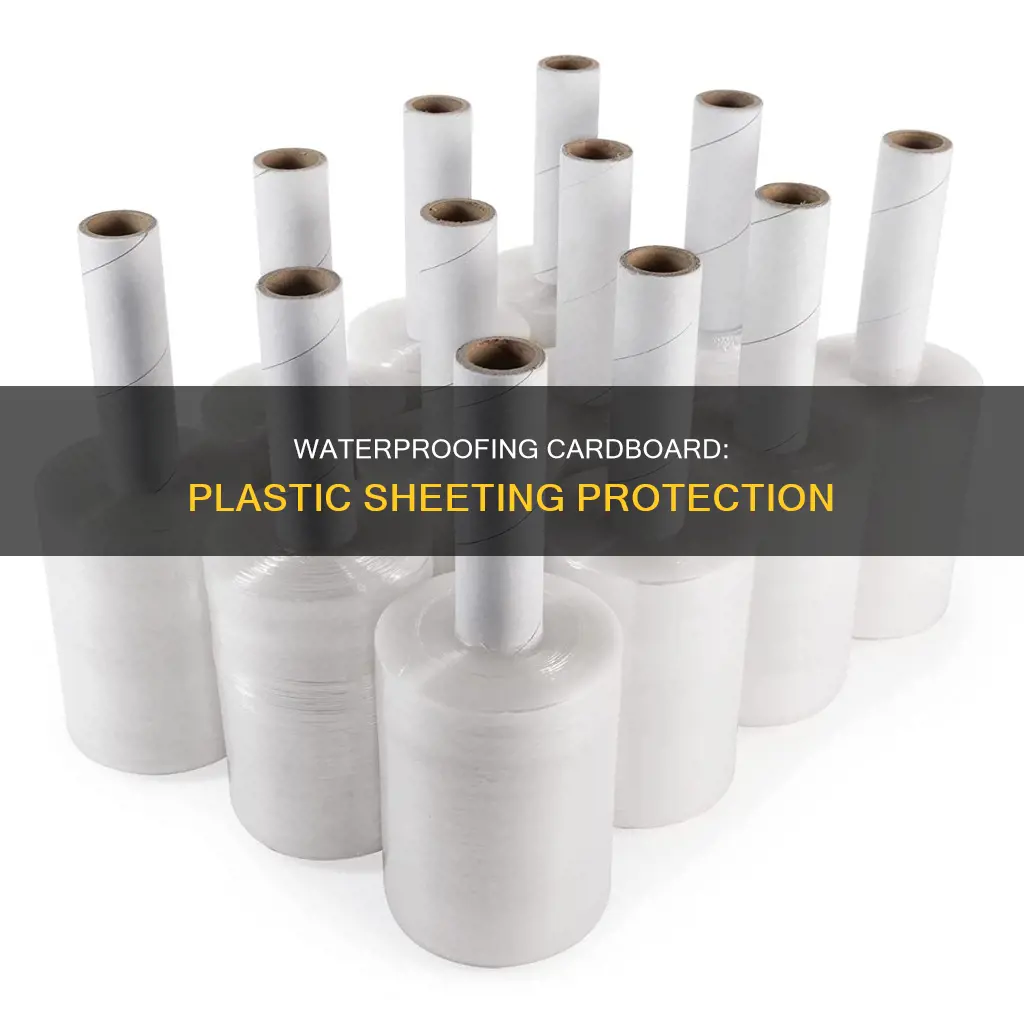 Waterproofing Cardboard: Plastic Sheeting Protection | ShunPoly