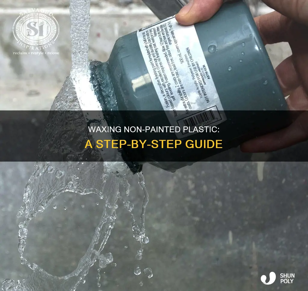 Waxing Non-Painted Plastic: A Step-By-Step Guide | ShunPoly