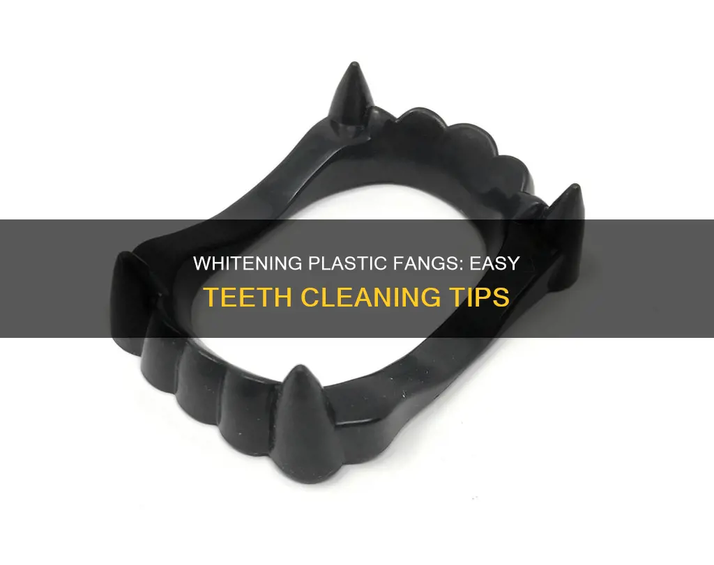 Whitening Plastic Fangs: Easy Teeth Cleaning Tips | ShunPoly