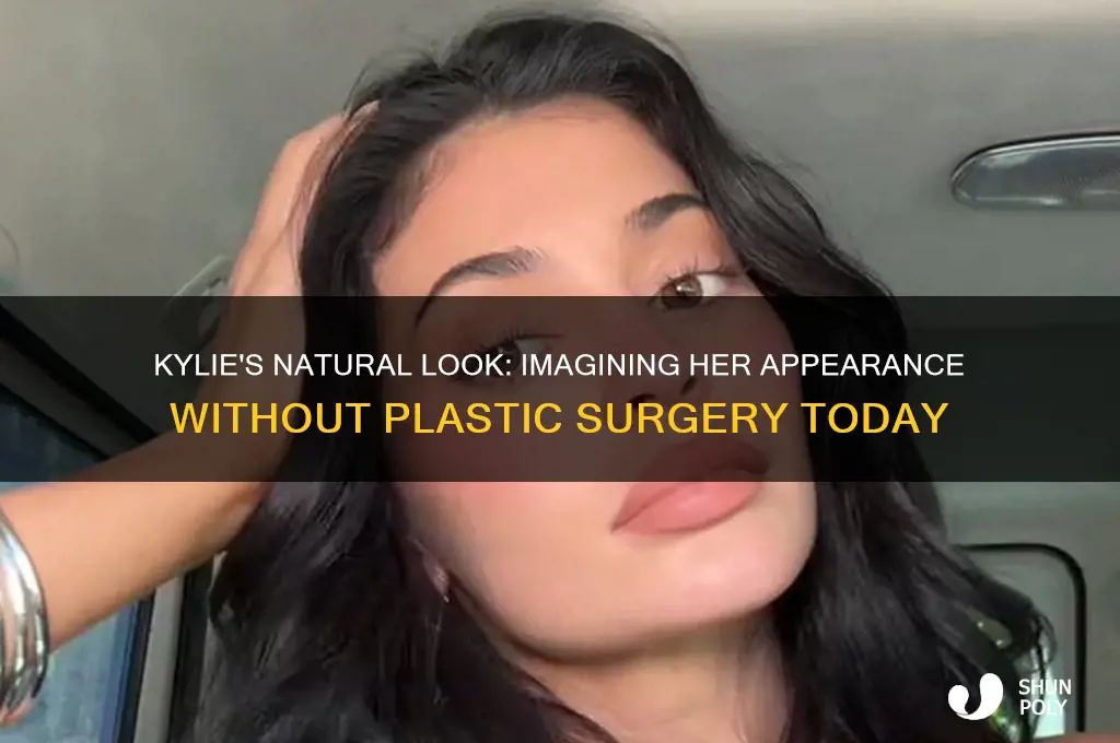 Kylie's Natural Look: Imagining Her Appearance Without Plastic Surgery ...