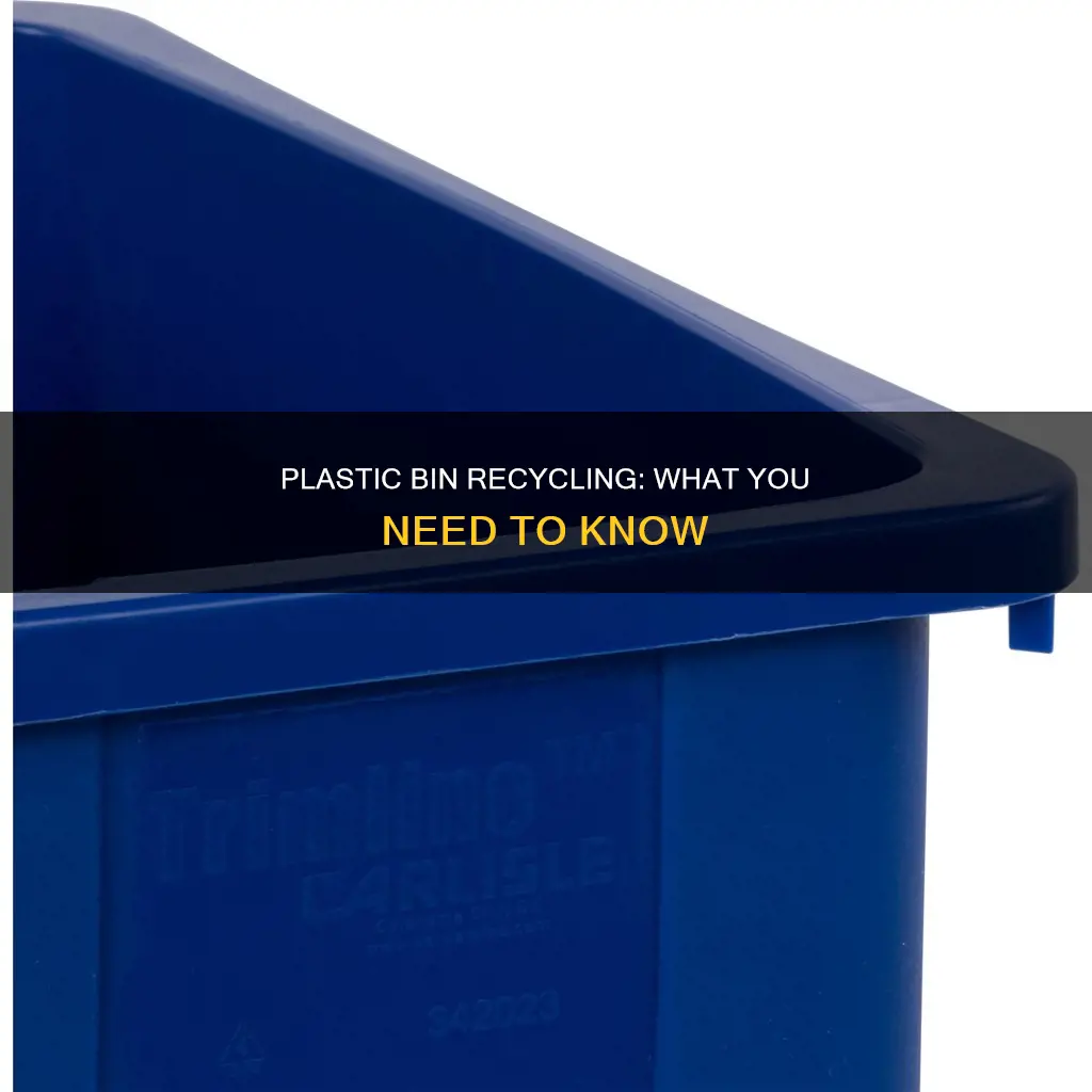 Plastic Bin Recycling: What You Need To Know | ShunPoly