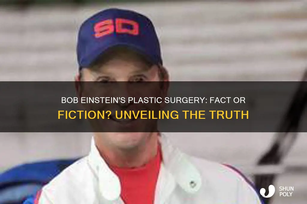 Bob Einstein's Plastic Surgery: Fact Or Fiction? Unveiling The Truth ...