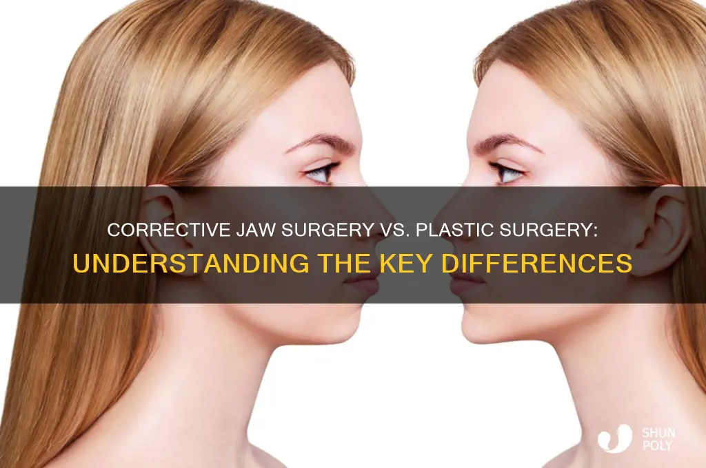 Corrective Jaw Surgery Vs. Plastic Surgery: Understanding The Key ...