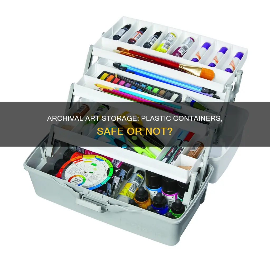 Archival Art Storage: Plastic Containers, Safe Or Not? | ShunPoly