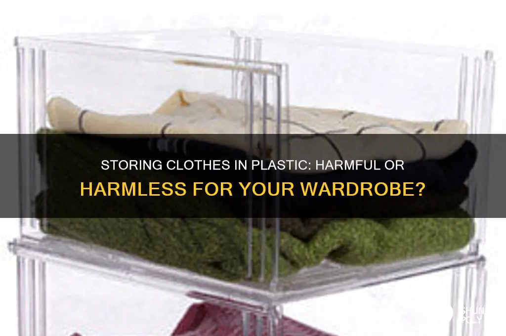 Storing Clothes In Plastic: Harmful Or Harmless For Your Wardrobe ...