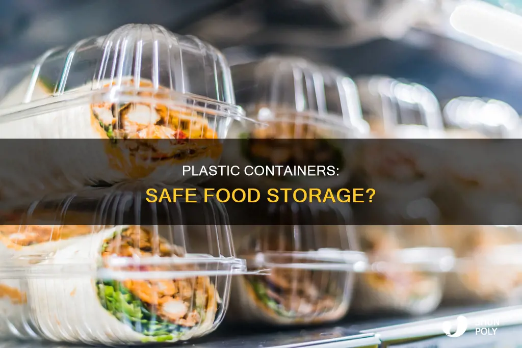 Plastic Containers: Safe Food Storage? | ShunPoly