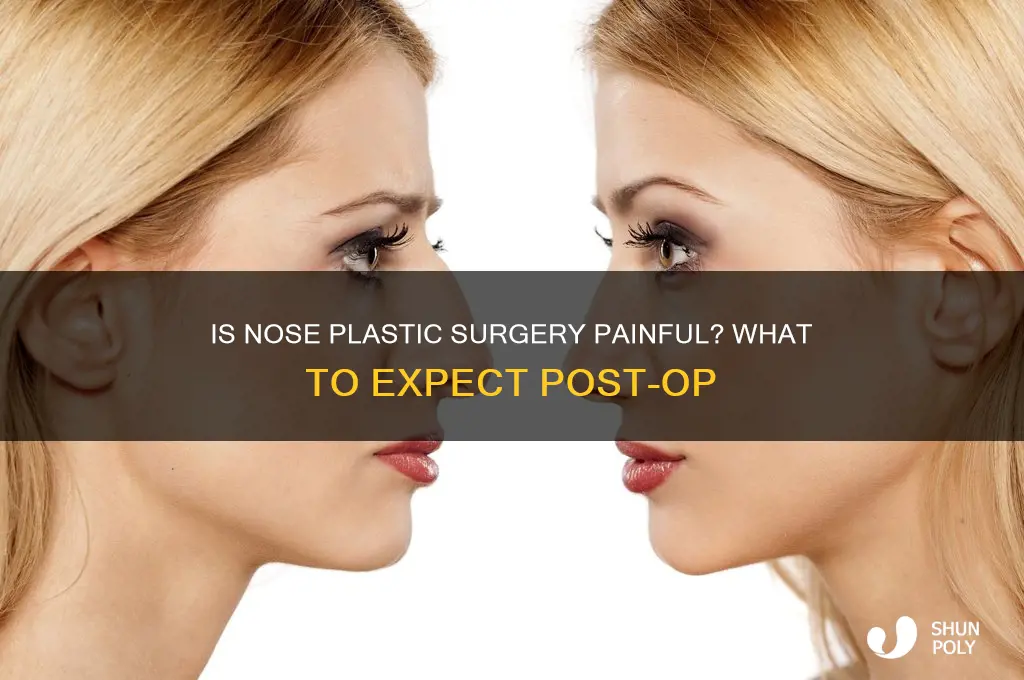 Is Nose Plastic Surgery Painful? What To Expect Post-Op | ShunPoly