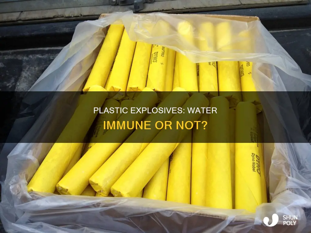 Plastic Explosives: Water Immune Or Not? | ShunPoly