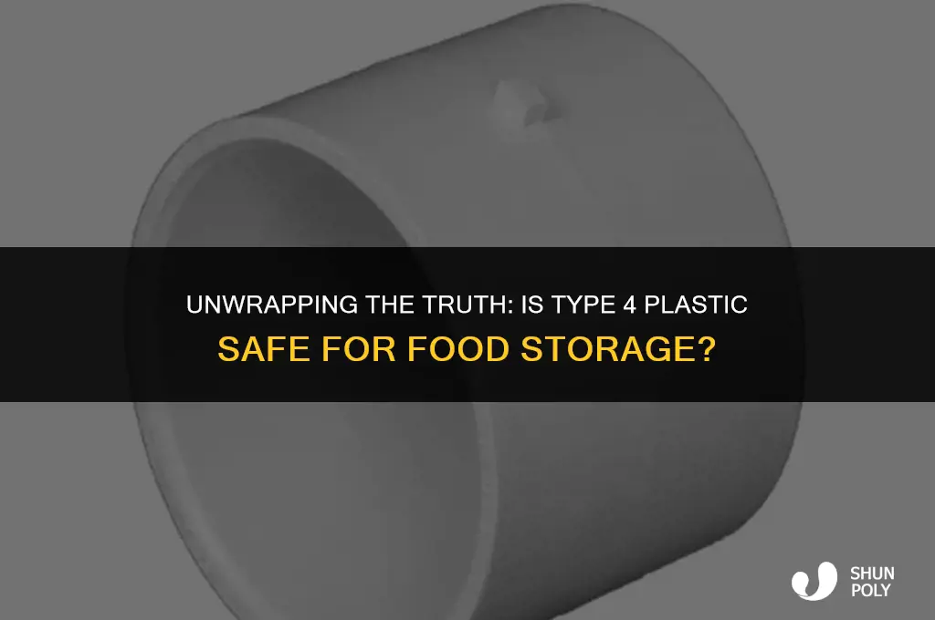 Unwrapping The Truth: Is Type 4 Plastic Safe For Food Storage? | ShunPoly