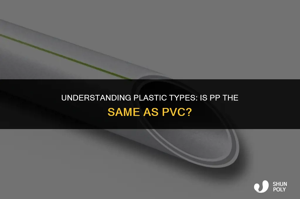 Understanding Plastic Types: Is Pp The Same As Pvc? | ShunPoly