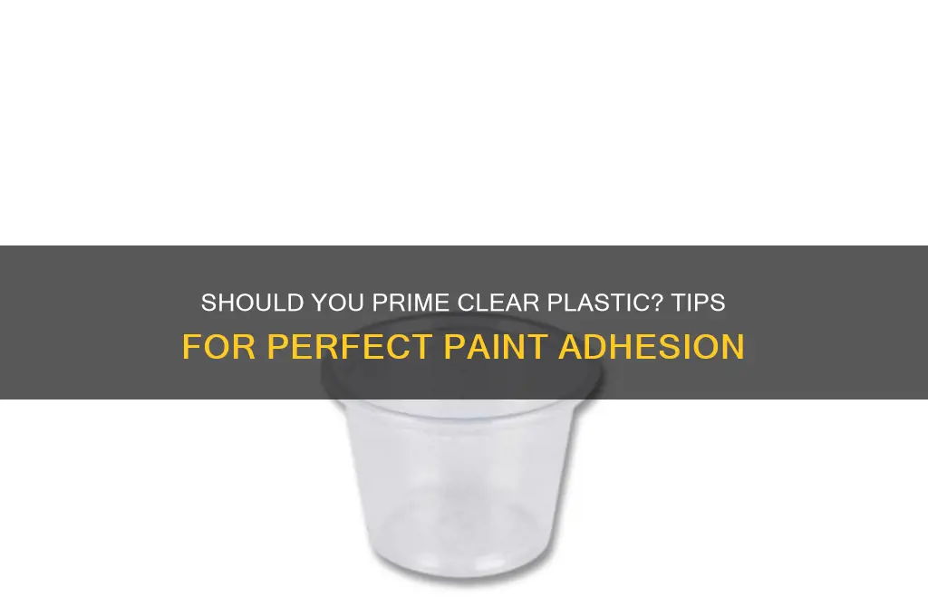 Should You Prime Clear Plastic? Tips For Perfect Paint Adhesion | ShunPoly