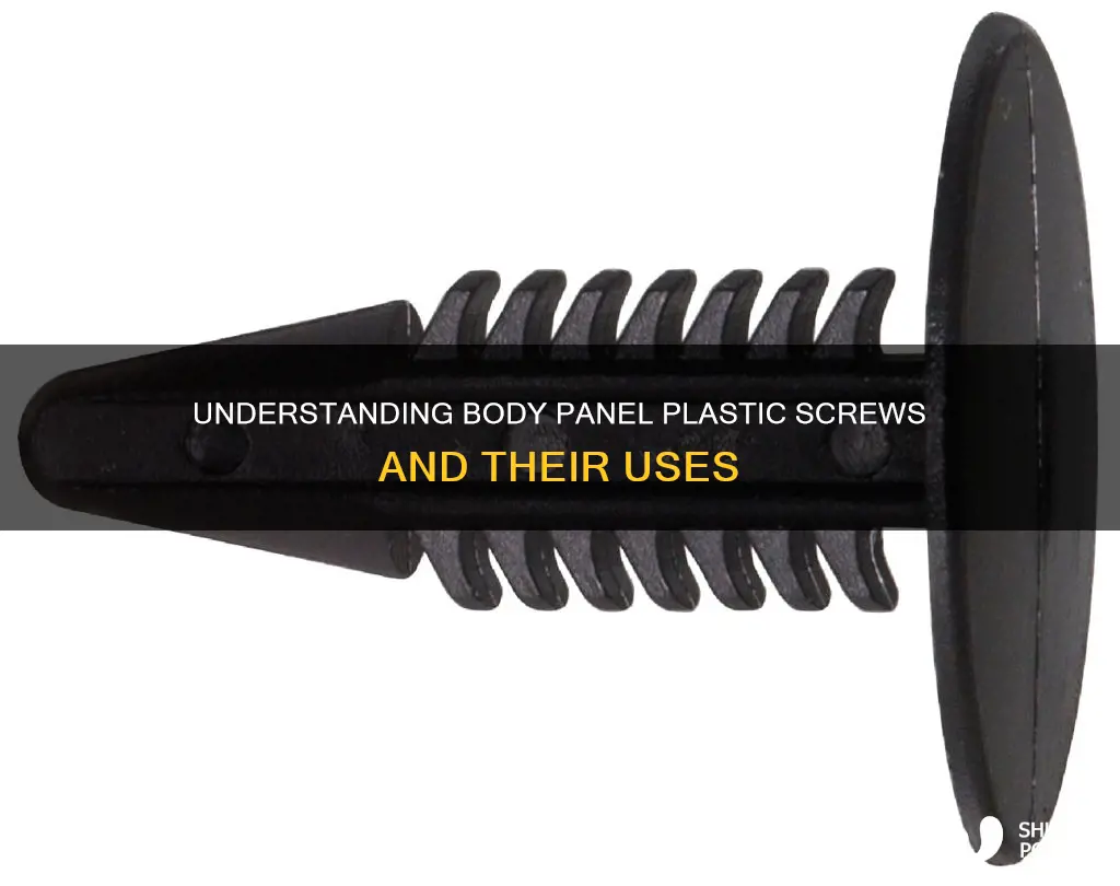 Understanding Body Panel Plastic Screws And Their Uses | ShunPoly
