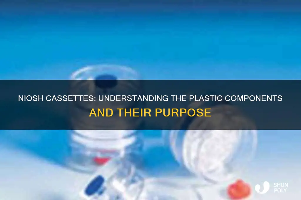 Niosh Cassettes: Understanding The Plastic Components And Their Purpose ...