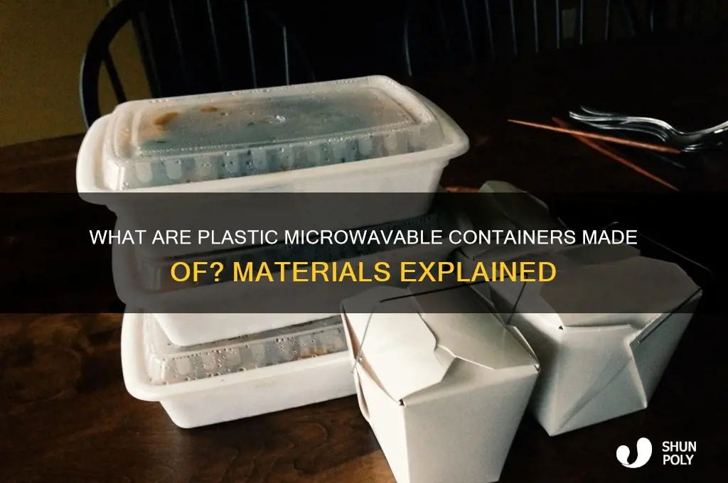 What Are Plastic Microwavable Containers Made Of? Materials Explained ...
