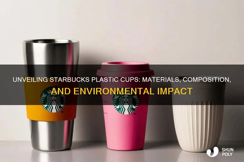 Unveiling Starbucks Plastic Cups: Materials, Composition, And ...